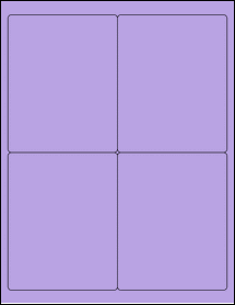 True Purple - OL6157 - 4" x 5"