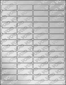 Void Silver Polyester - OL6169 - 2" x 0.7"