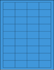 True Blue - OL6212 - 1.9" x 1.15"