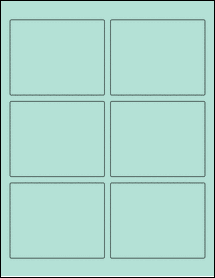 Pastel Green - OL6277 - 3.77" x 3"