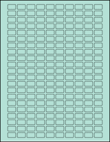 Pastel Green - OL6368 - 0.625" x 0.375"