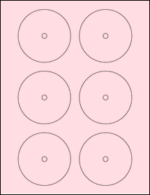 Pastel Pink - OL6468 - 3" Circle