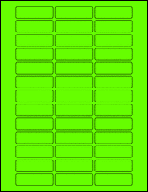 Fluorescent Green - OL6493 - 2.17126" x 0.67913"
