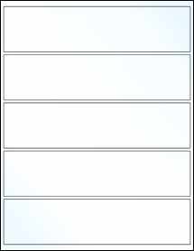 Clear Gloss Inkjet - OL6572 - 8.25" x 2"