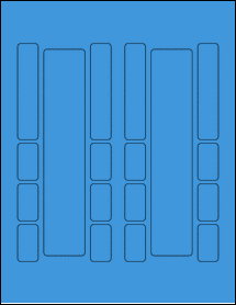 True Blue - OL6594 - 1.5" x 7.5"