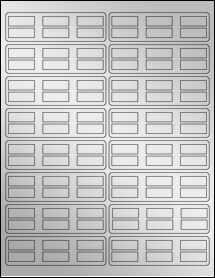 Silver Foil Laser - OL6617 - 4" x 1.15"