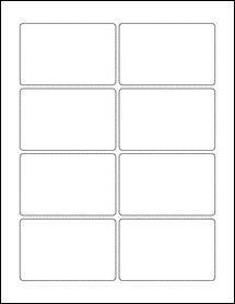 Weatherproof Matte Inkjet - OL6633 - 3.5" x 2.25"