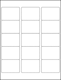 2.563" x 1.813" Custom Blank Label Template - PDF - OL6700