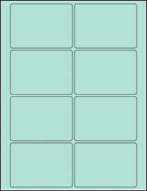 Pastel Green - OL6720 - 3.625" x 2.5625"