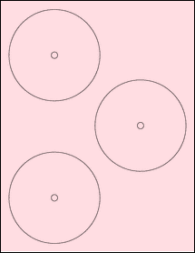 Pastel Pink - OL6728 - 4" Circle