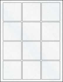 Clear Matte Inkjet - OL6766 - 2.5" x 2.5"
