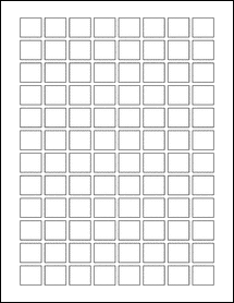 0.778" x 0.699" Blank Label Template - PDF - OL678