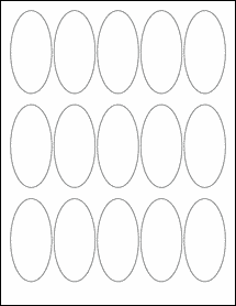 Weatherproof Matte Inkjet - OL6809 - 1.5" x 3"