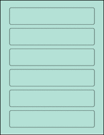 Pastel Green - OL6812 - 7" x 1.375"