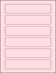 Pastel Pink - OL6812 - 7" x 1.375"