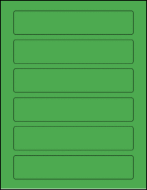 True Green - OL6812 - 7" x 1.375"