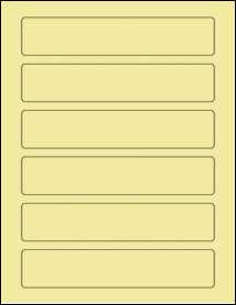 Pastel Yellow - OL6812 - 7" x 1.375"