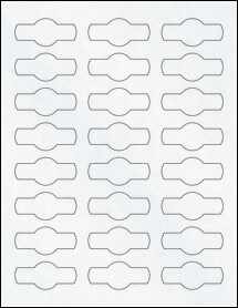 Clear Matte Inkjet - OL6968 - 2.2143" x 1"