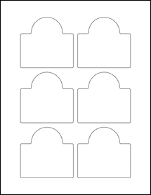 3" x 2.875" Blank Label Template - PDF - OL7053