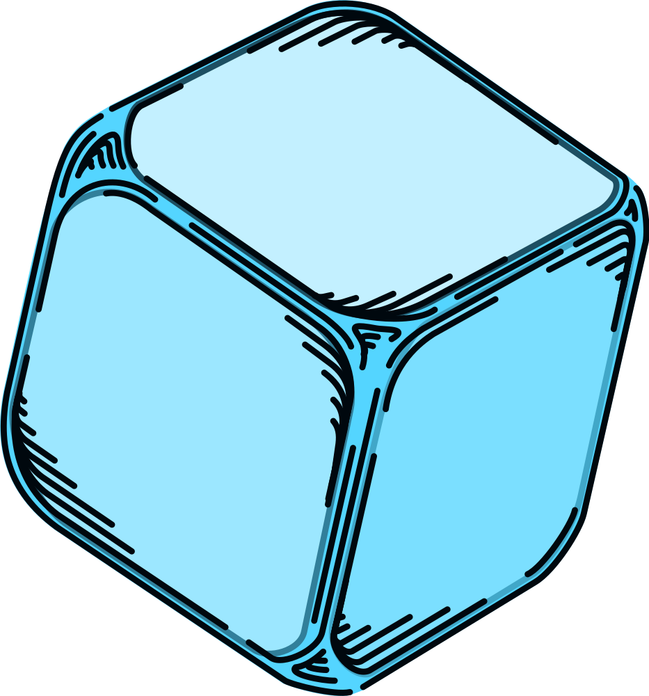 OnlineLabels Clip Art - Blank Dice