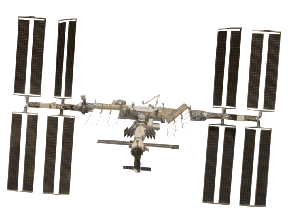 OnlineLabels Clip Art - International Space Station