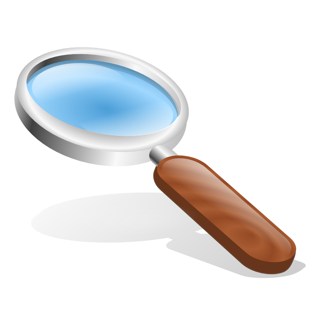 OnlineLabels Clip Art Magnifying Glass