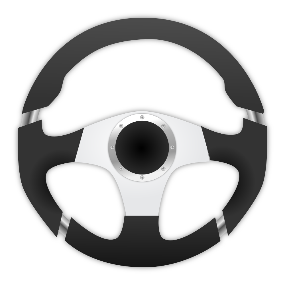 OnlineLabels Clip Art - Driving Wheel