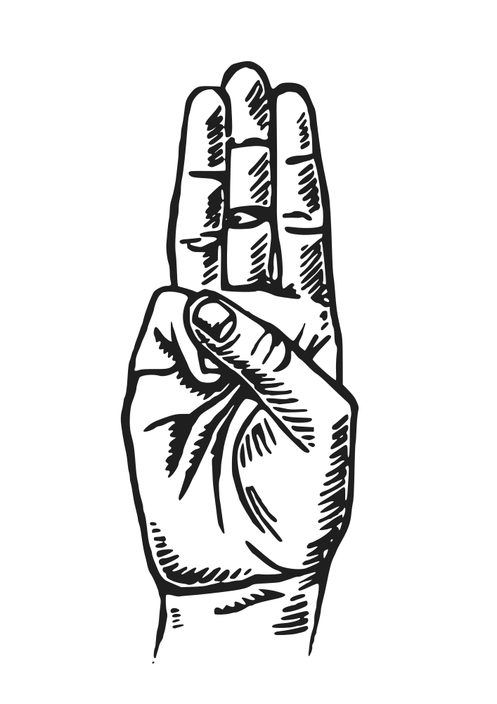 OnlineLabels Clip Art - Scout Sign