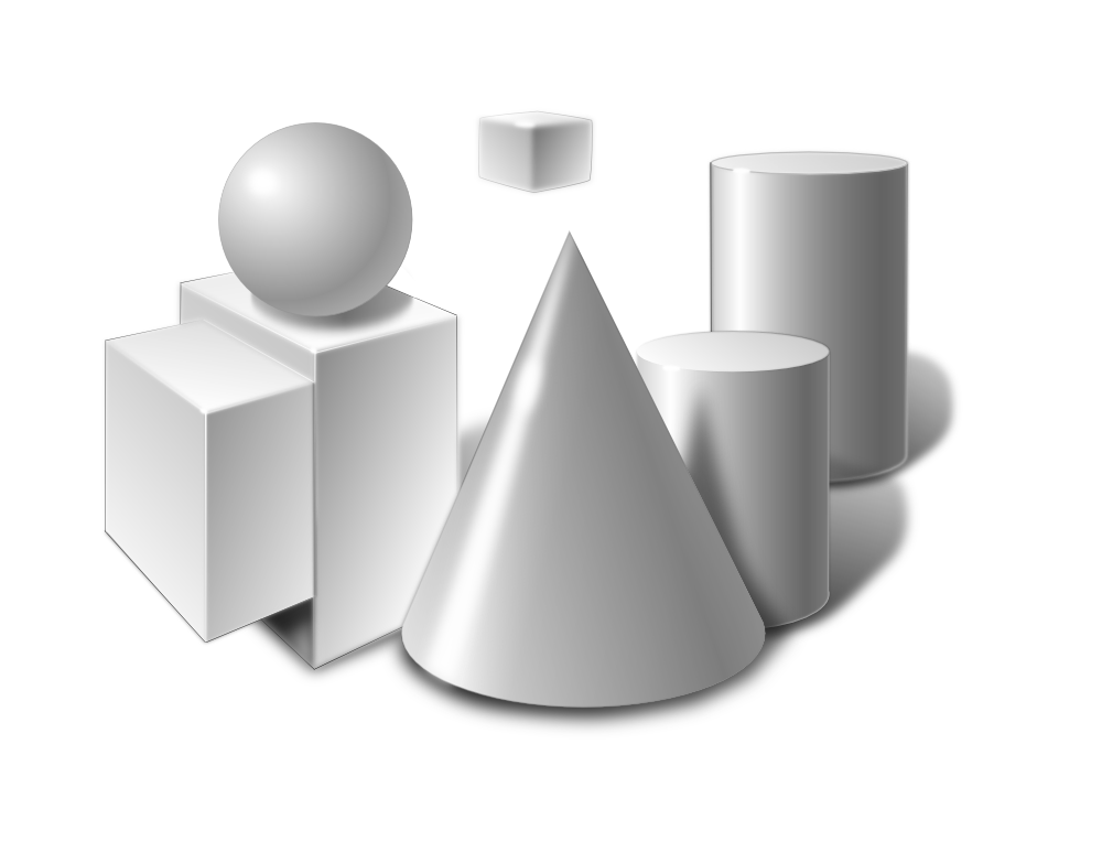 OnlineLabels Clip Art - Shapes And Shadows