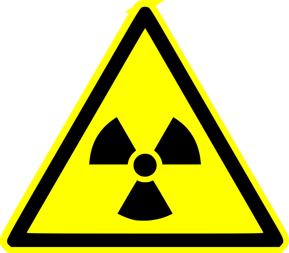 OnlineLabels Clip Art - Nuclear Warning