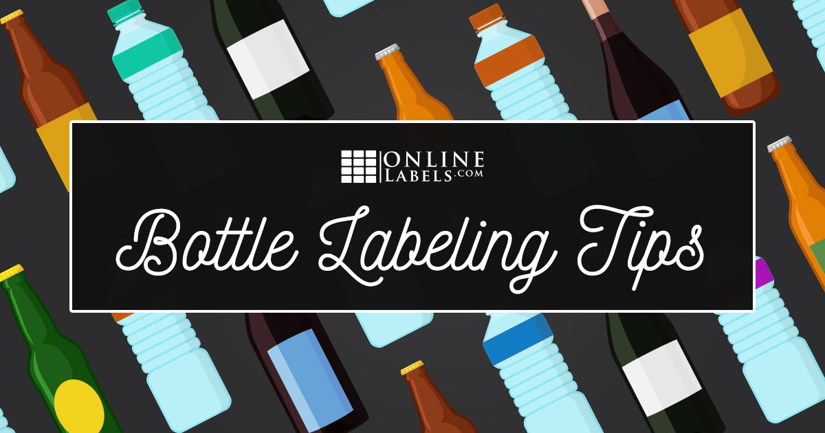 How To Make The Perfect Bottle Label OnlineLabels